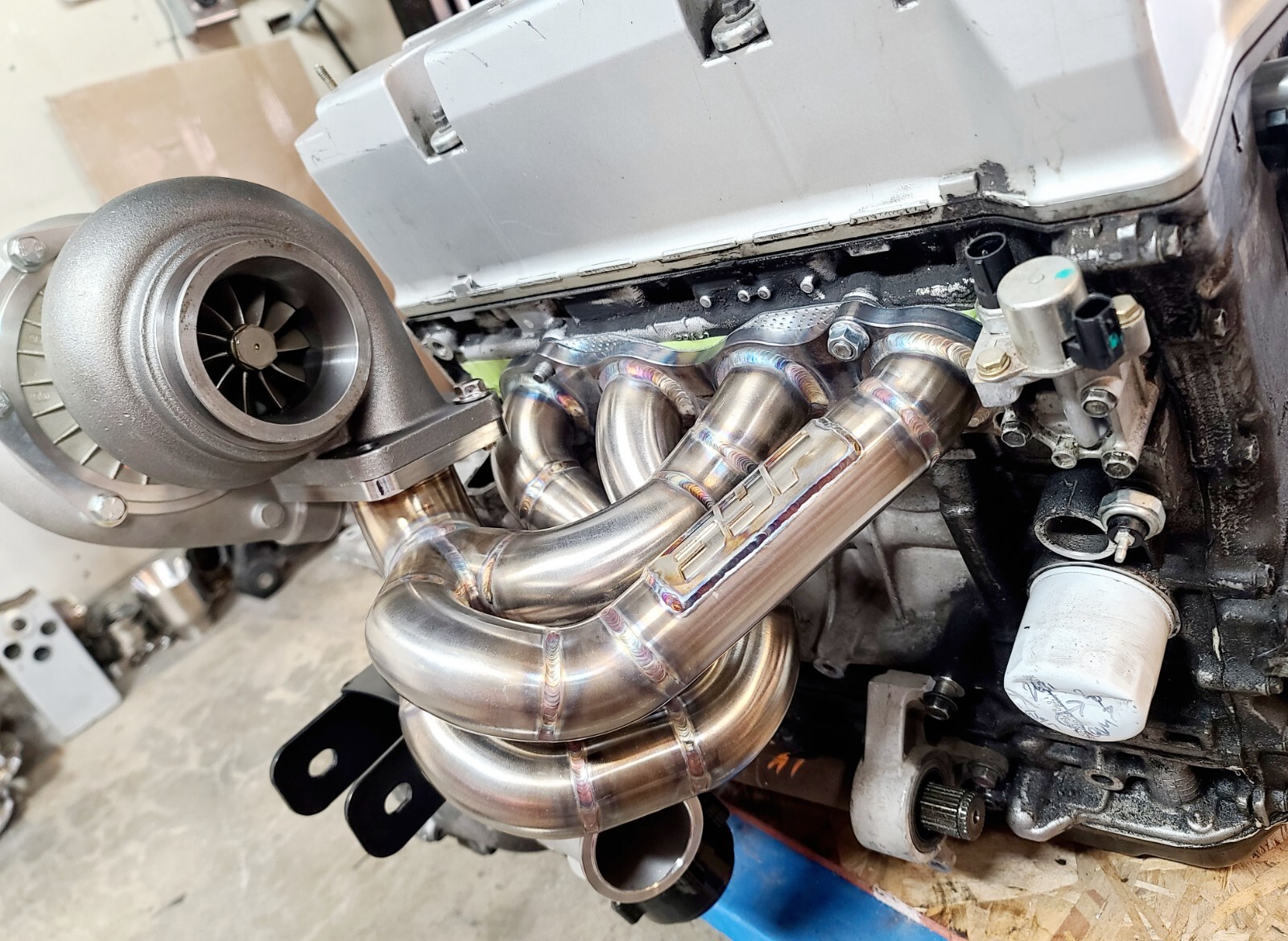 SYP HONDA K20 K24 TOP MOUNT TURBO MANIFOLD CIVIC INTEGRA EG K SWAP FWD ...