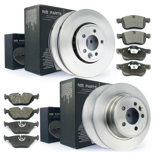 4 Bremsscheiben Bremsbeläge vorne hinten für MG ZT Rover 75 Bremsen Set ...