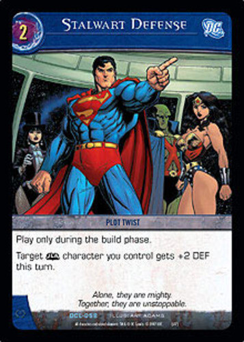VS System: Stalwart Defense [Played] DC Comics Legends TCG CCG Classic ...