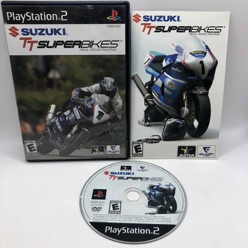 Suzuki TT Superbikes: Real Road Racing (Sony PlayStation 2, 2005) PS2 ...