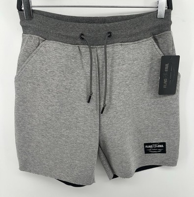 Flag Nor Fail Shorts Mens S Gray Athletic Performance | eBay