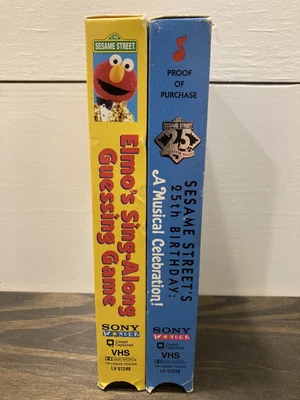 SESAME STREET VHS Lot - Jim Henson’s | Grelly USA