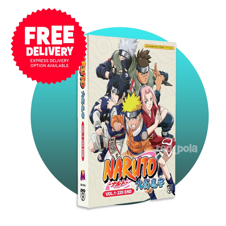 DVD Anime Naruto Shippuden Vol. 1-720 END Complete Series English ...