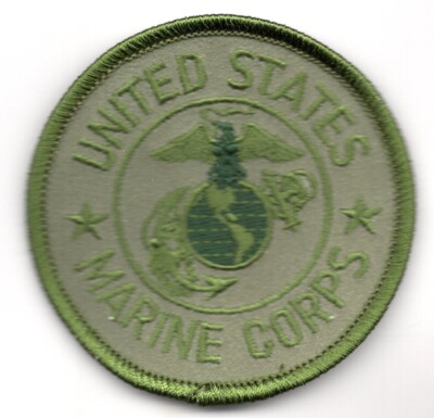 UNITED STATES MARINE CORPS Iron On Patch Military Patriotic | eBay