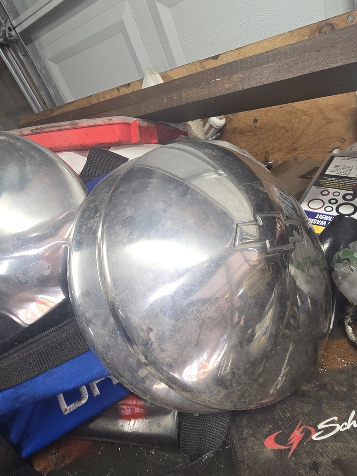 1970-1979 Chevy Baby Moon Hubcaps, 4 hubcaps, bowtie hubcaps, Chevrolet ...