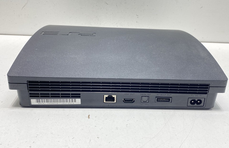 Sony Playstation 3 Slim 160GB CECH-2501A Console - Black | eBay