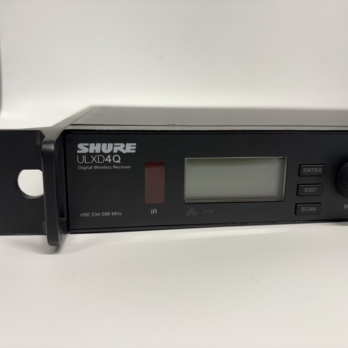 Shure ULXD4Q-H50 Quad Digital Wireless Receiver 534–598 MHz (Used) | eBay
