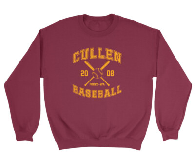 Cullen Baseball Forks WA Team Forks Casual Sport Gift Unisex Crewneck ...