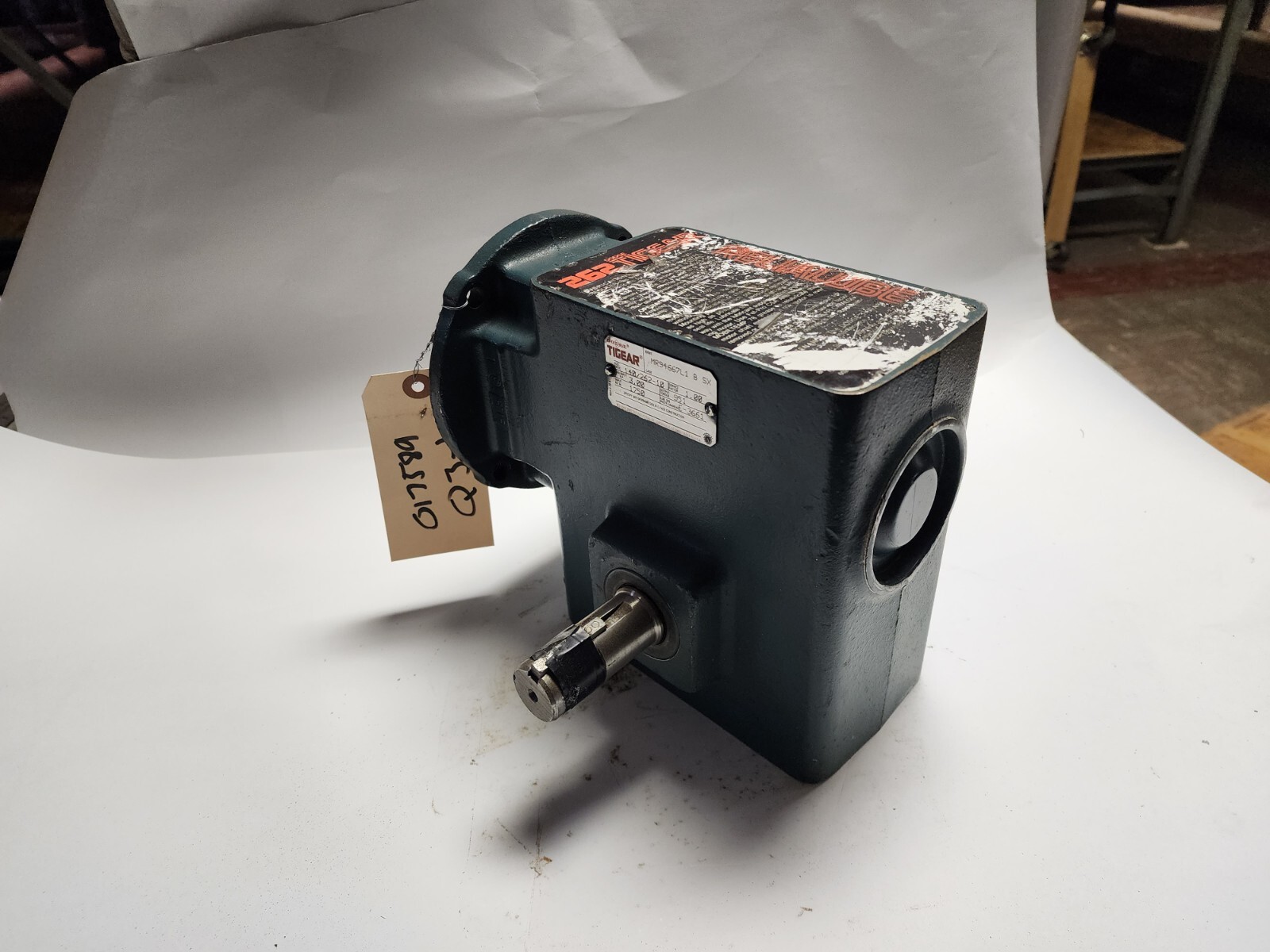 Used/Rebuilt Dodge Tigear Reducer Size 140/262 10:1 Ratio Id. No ...