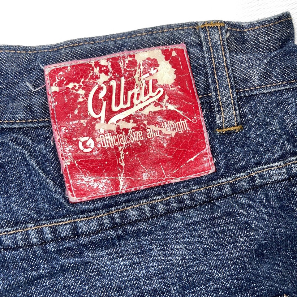 Preowned- Vintage G-Unit Straight Relaxed Fit Denim Jeans Mens (Size 38 ...
