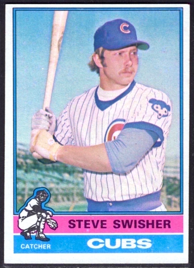 1976 Topps Baseball Card #173 Steve Swisher Chicago Cubs EX-MT | eBay