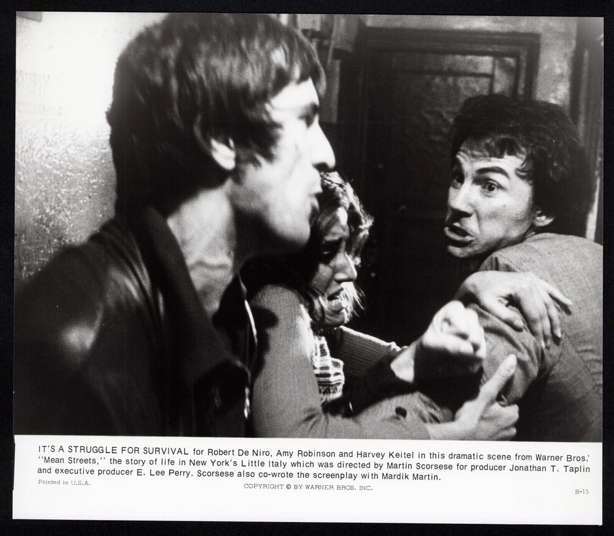 Robert De Niro And Harvey Keitel In Mean Streets Youtube