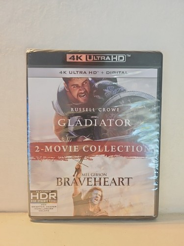 2-Movie Collection: Gladiator / Braveheart (2020, 4k Ultra HD) NEW ...