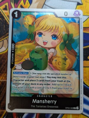 Mansherry OP05-088 R - One Piece Card Game - Awakening Of The New Era ...
