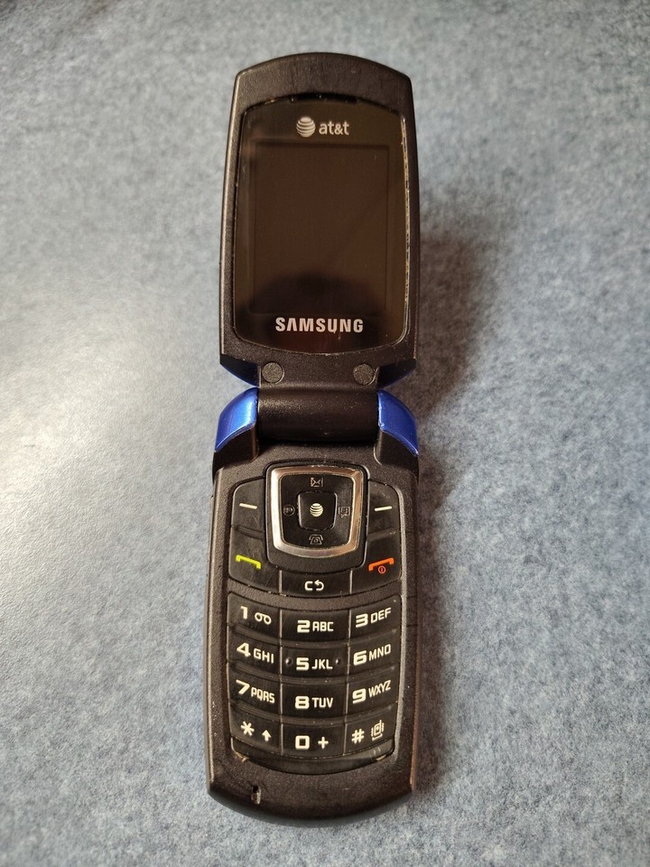 Samsung SGH A167 - Blue (AT&T) Cellular Phone UNTESTED | eBay