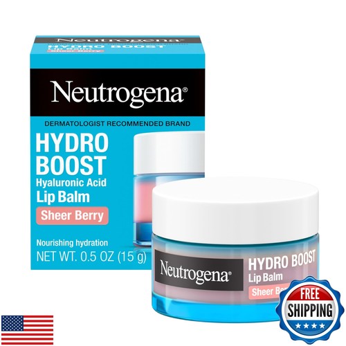 Neutrogena Hydro Boost Hyaluronic Acid Lip Balm, Nourishing Vitamin E ...