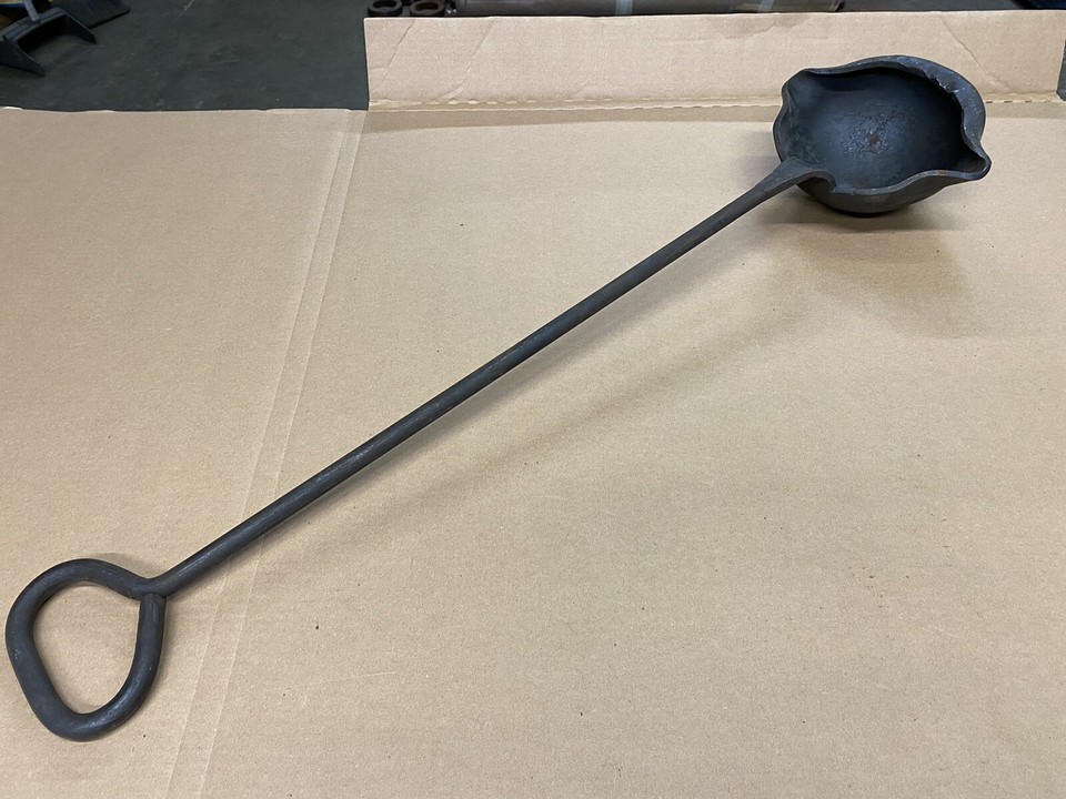 Extra Large Foundry Ladle 39” Long Lead Aluminum Never Used | eBay