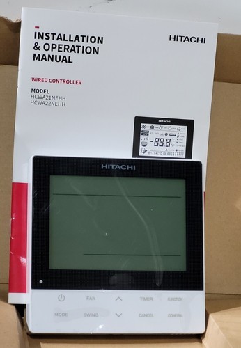 Hitachi HCWA21NEHH Air Conditioner Wired Controller OEM | eBay