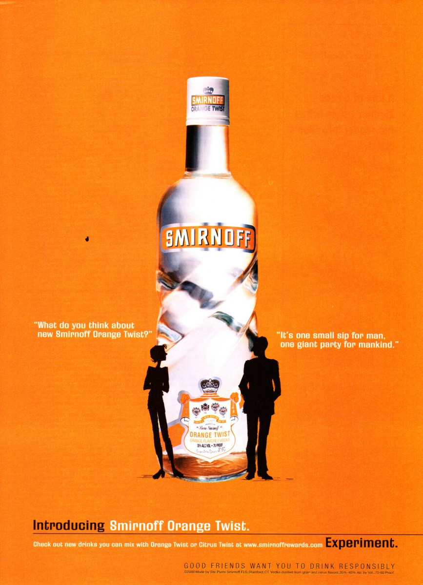 Smirnoff Print Ads