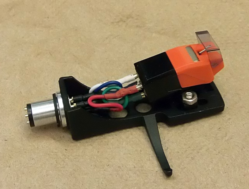 Nice! Black turntable headshell with Empire LTD 250 cartridge and ...