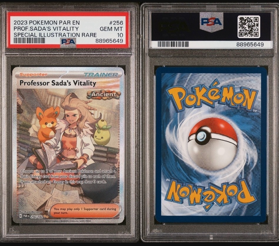 Professor Sada’s Vitality 256/182 - 2023 Pokémon Paradox Rift SIR - PSA ...