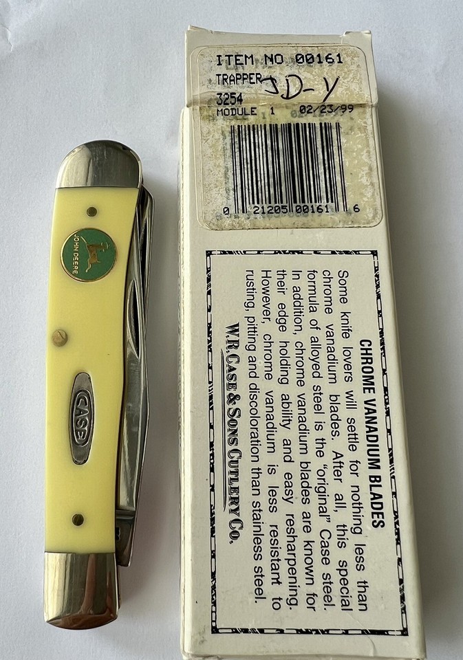 Vintage Rare John Deere Case XX Trapper 3254 CV 00161 New In Box Old ...