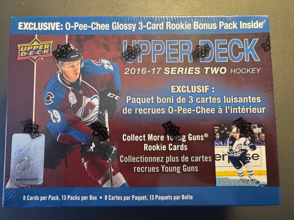2016-17 Upper Deck NHL Hockey Series 2 13-Pack Blaster Box (Mathews ...