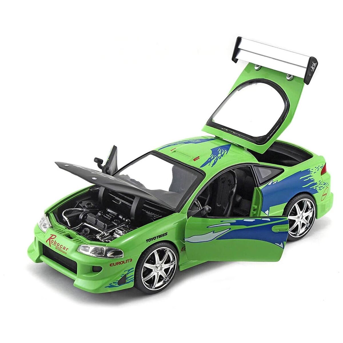 Jada 1/24 MITSUBISHI ECLIPSE BRIAN O'CONNOR PAUL WALKER 1999 Jada 1/24 MITSUBISHI ECLIPSE BRIAN O'CONNOR PAUL WALKER 1999