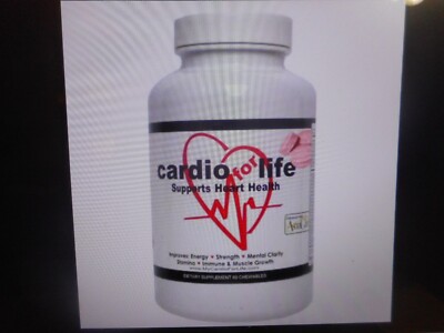Cardio For Life Heart Health Nutritional Supplement 60 Chewables Berry ...
