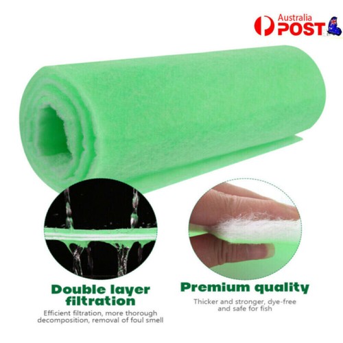 Aquarium Filter Foam Sponge Media Cotton Pad Fish Tank Pond Pump Filter ...