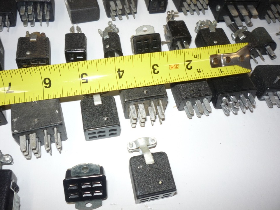 Lot of 35 Cinch Jones pin connectors Mix of Male and Female - from ham ...