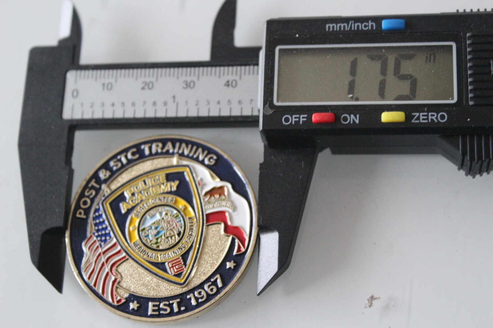 State Center Regional Training Facility Police Academy Challenge Token ...