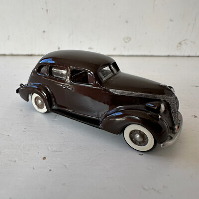 Shrock Bros 1937 Studebaker Dictator Car Brown 1:72 Scale | eBay