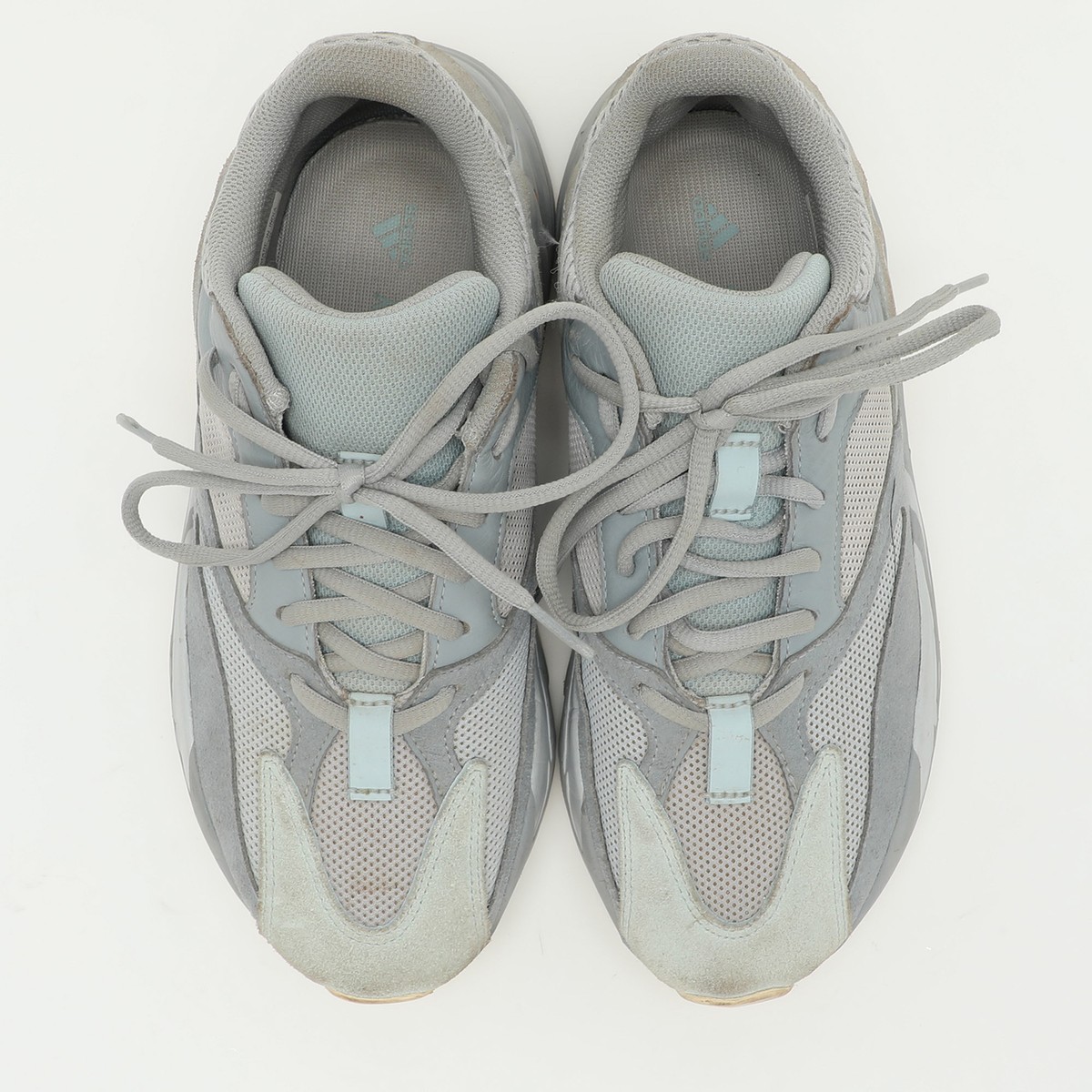 Yeezy x Adidas Grey Leather and Mesh Boost 700 'Inertia' Low Yeezy x Adidas Grey Leather and Mesh Boost 700 'Inertia' Low