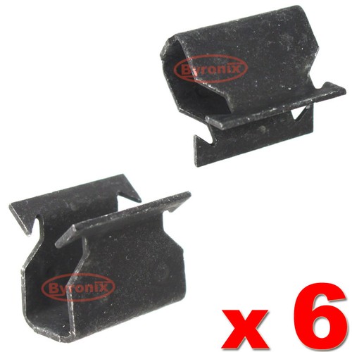 FORD FOCUS MK2 COWL SCUTTLE PANEL TRIM CLIPS METAL CLAMP FRONT BELOW ...