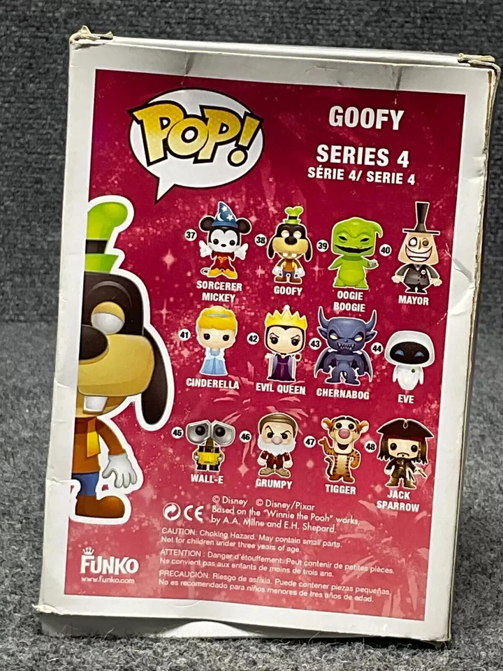 Funko Pop! Disney Goofy #38 🧡 Vaulted Collectible – Series 4 | eBay UK