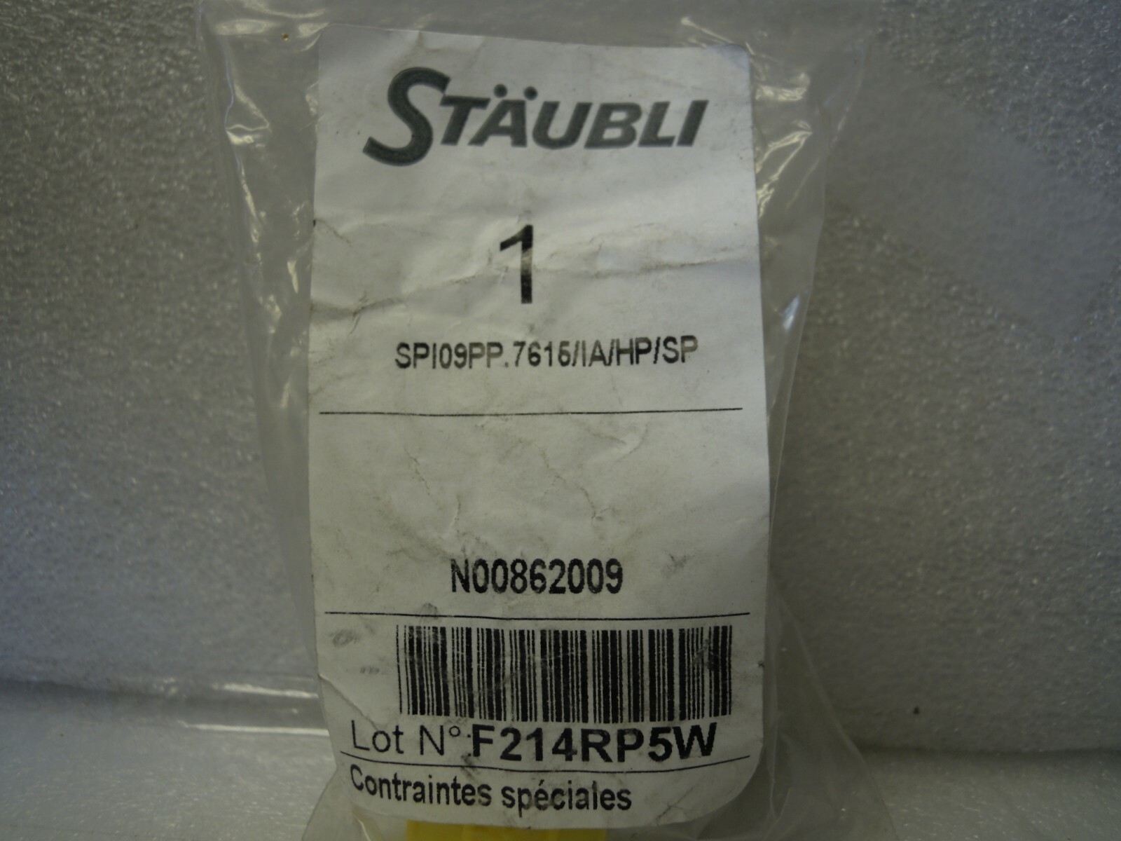 STAUBLI SP109PP.765/1A/HP/SP COUPLING FITTING CONNECTOR 3/8" NPT ***NEW ...
