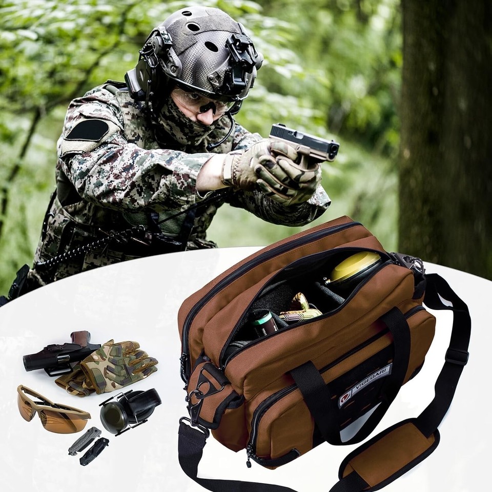 Pistol Range Bag Shooting Gun Bag for Pistols Gun Case for Handguns ...