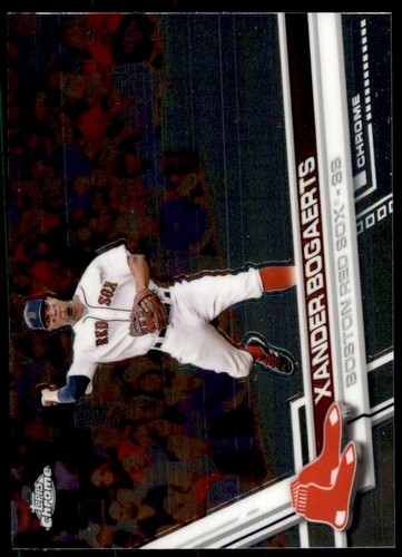 2017 TOPPS CHROME XANDER BOGAERTS BOSTON RED SOX #45 | eBay