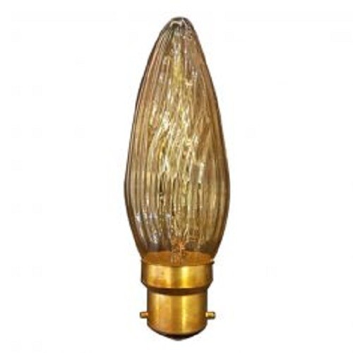 Bell 55W BC B22 Gold Tint Lantern Bulb Long Life Candle Vintage ...