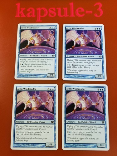 4x Aven Windreader | 9th Edition | MTG Magic Cards | eBay