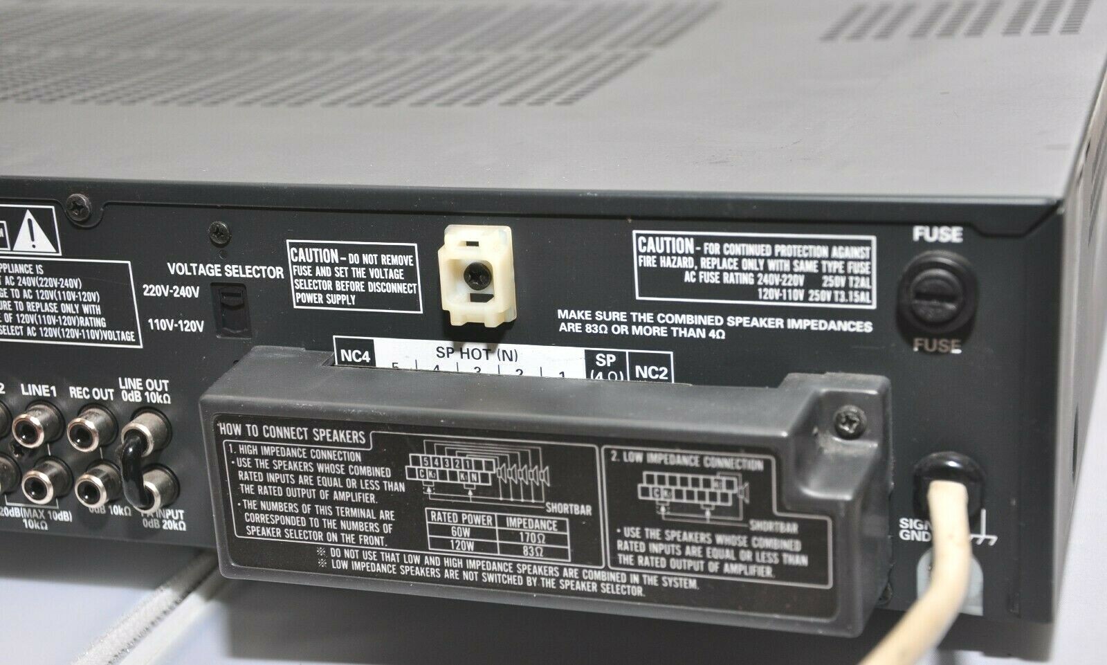 Panasonic MIXING AMPLIFIER WA-H120 180W (MAX), 120W (RMS) | eBay