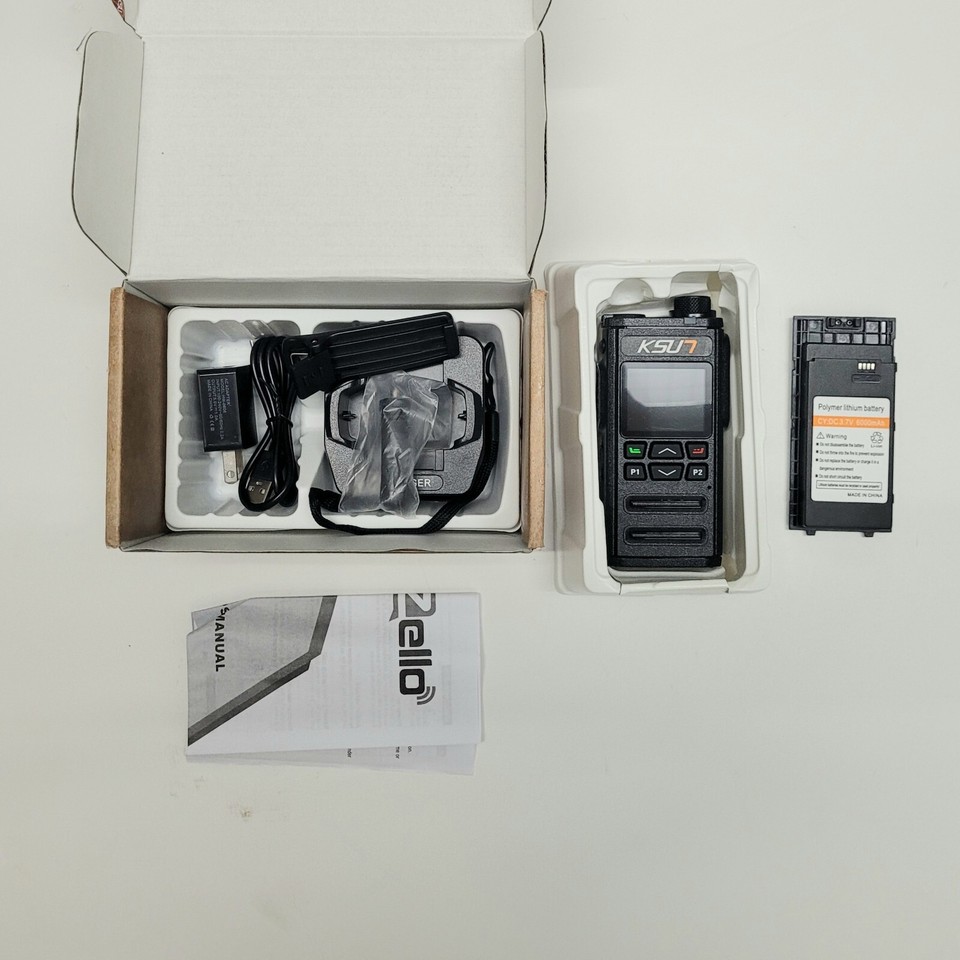KSUN ZL35 4G LTE Digital Mobile Trunking Radio Walkie Talkie Zello KSU7 ...