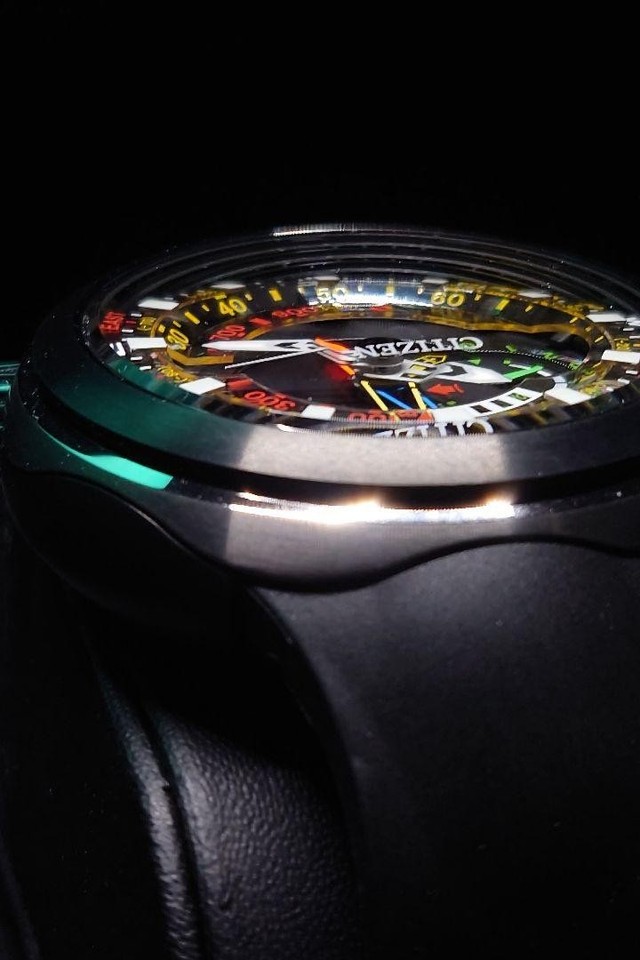 Citizen Promaster Eco-drive Altichron Cirrus Watch Titanium Altimeter ...