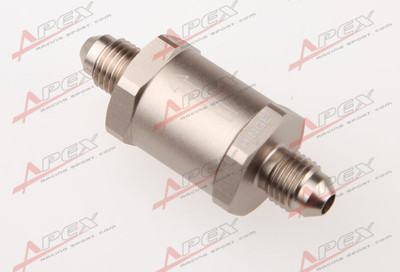 10AN AN-10 Aluminum High Pressure Non Return One Way Check Valve Petrol ...