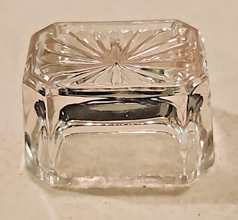 VTG Antique EAPG Open Salt Cellar Dip Dish TUB Pressed Pattern Glass ...