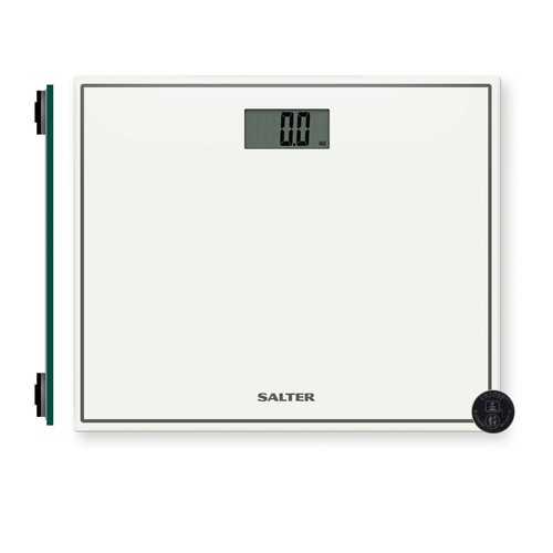 Salter Glass Electronic Digital Bathroom Scale White (Open Box) | eBay UK