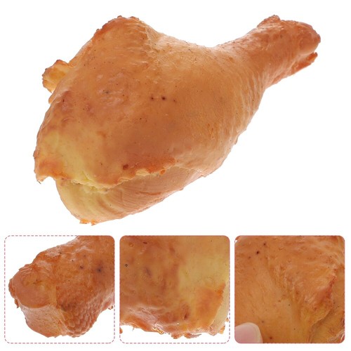 Novelty Item Simulated Chicken Leg Model Fake Prop Food Pretend Legs ...