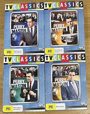 Perry Mason : Season 1 & 2 (DVD) Raymond Burr FREE POSTAGE | eBay Australia