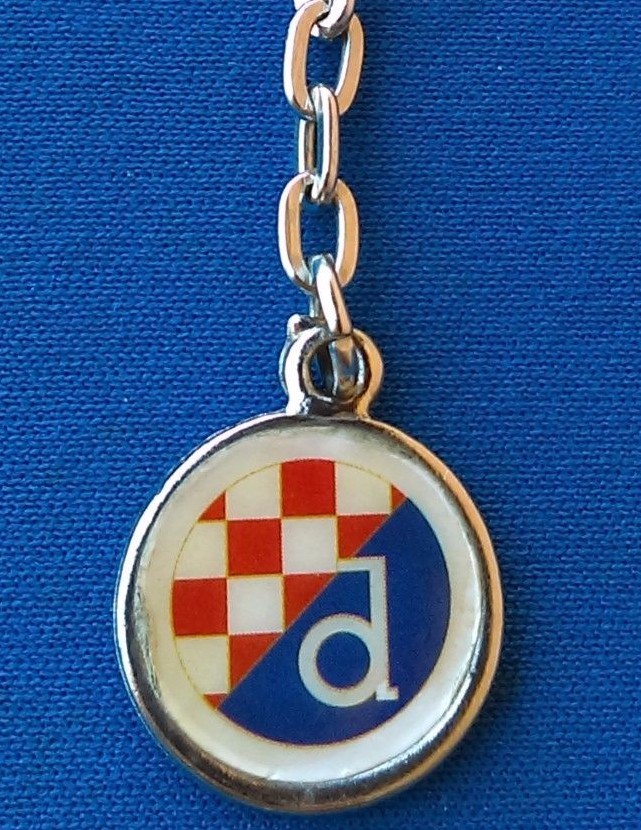 NK DINAMO ZAGREB Soccer club, Croatia Premier Division, small keychains ...
